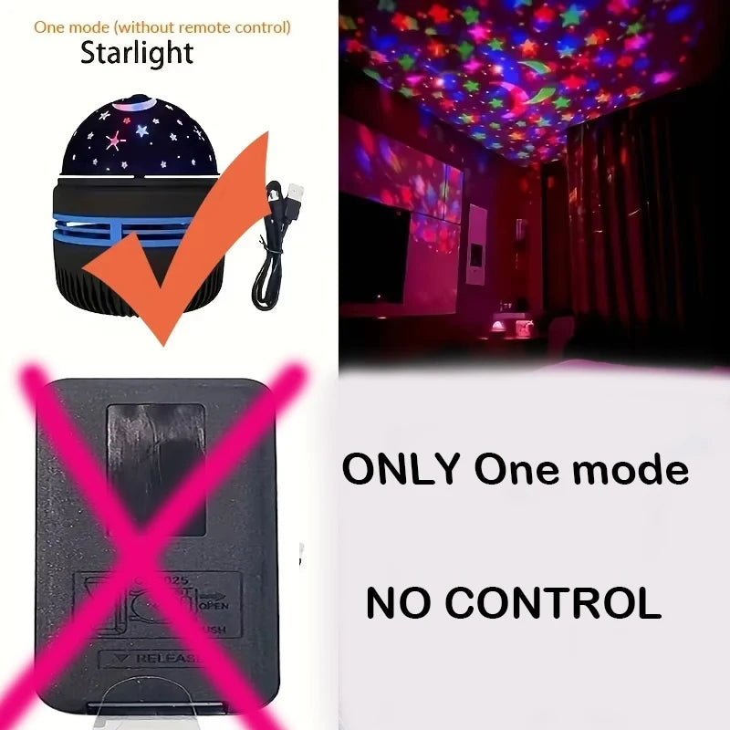 Star and Galaxy Projector Night Light with 7 Color Patterns for Bedroo ...